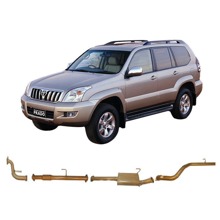 Toyota Prado Turbo Diesel Exhaust System – Racecraft Australia
